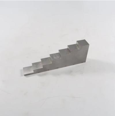 China 7 Step Test Block In 1018 Steel Thickness 5mm 12.5mm 20mm 27.5mm 35mm 42.5mm 50mm for sale