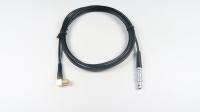 China NDT Single Cable Lemo00 to 90 Degree Microdot 2m Length for Ultrasonic Flaw Detector for sale