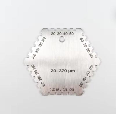 China TMTECK-370 Wet Film Gauge/Film Comb 20-370μM for sale