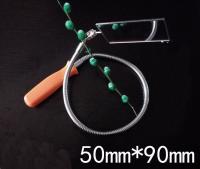 China Rectangular Hose Inspection Mirror 50x90mm Stainless Steel Durable for sale