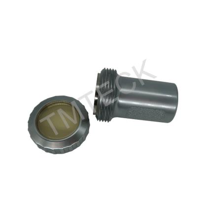 China Single Element Transducer Ultrasound Contact Membrane Probe Straight Beam Combination Ceramic Face Protect for sale