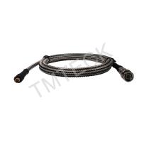 China BNC to Microdot Single Ultrasonic Transducer Cable 50 Ohm 1.5m Stainless Steel for sale