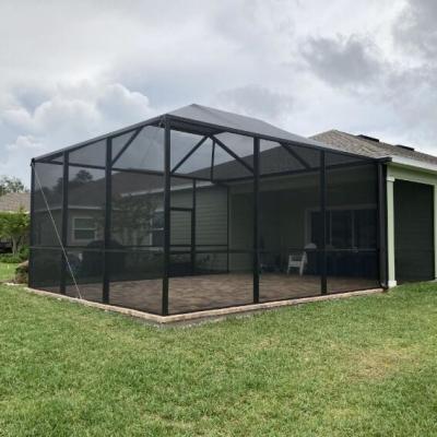 China Easy Install Heavy Duty Insect Screen Pvc Fiberglass Material for sale