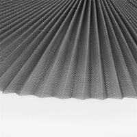 China Customizable Cuttable Polyester Pleated Insect Screen For Doors Windows for sale