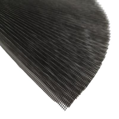 Cina Zanzariera Plissé 12,5 Metri Lunghezza Estesa 16 mm Larghezza Pieghettata in vendita