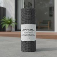 China Water Resistance Fiberglass Insect Screen PVC Coated Mesh Ideal for in Outdoor Structures Windows Doors and Ventilation Openings for sale