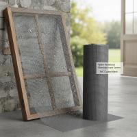 China Water Resistance Fiberglass Insect Screen PVC Coated Mesh Ideal for in Outdoor Structures Windows Doors and Ventilation Openings for sale