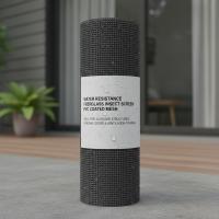 China Water Resistance Fiberglass Insect Screen PVC Coated Mesh Ideal for in Outdoor Structures Windows Doors and Ventilation Openings for sale