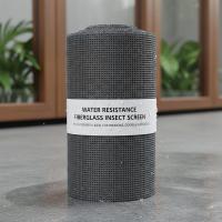 China Water Resistance Fiberglass Insect Screen PVC Coated Mesh Ideal for in Outdoor Structures Windows Doors and Ventilation Openings for sale