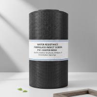 China Water Resistance Fiberglass Insect Screen PVC Coated Mesh Ideal for in Outdoor Structures Windows Doors and Ventilation Openings for sale