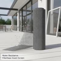 China Water Resistance Fiberglass Insect Screen PVC Coated Mesh Ideal for in Outdoor Structures Windows Doors and Ventilation Openings for sale