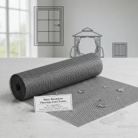 China Water Resistance Fiberglass Insect Screen PVC Coated Mesh Ideal for in Outdoor Structures Windows Doors and Ventilation Openings for sale