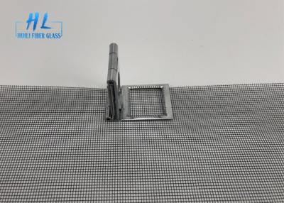China 17*15 Mesh 110G Black Color Fiberglass Window Screen Mosquito Net for sale