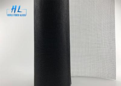 China 17*15 Mesh 110G Black Color Fiberglass Window Screen Mosquito Net for sale