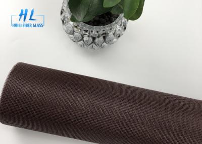 Cina Maglie rivestita 4ft * 30m della prova dell'insetto dello schermo della finestra della vetroresina del PVC di Brown in vendita