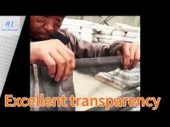 Invisible Plain Woven Mesh Custom Fiberglass Window Screens Anti Mosquito Protection