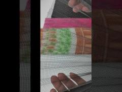 Tela de dobramento plissada poliéster da janela da malha de 80 G/M para a janela e as portas de deslizamento