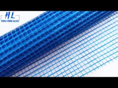 Glasvezel mesh voor wand gesneden op maat Waterbestand Wit Blauw Oranje Geel