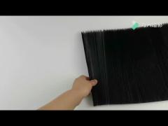 Polyester Plisse Retractable Screen , 80g/M2 Weight Pleated Fly Screen