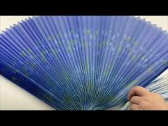 Anti - Mosquito Plisse Insect Screen Retractable Polyester Material Light Weight