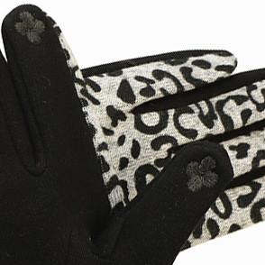 Cina Accessori personalizzati Leopard Wool Women Guanti Guanti Touchscreen Warm in vendita