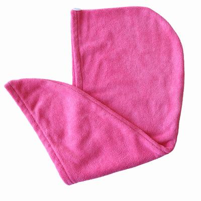 Cina 300gsm sostanza assorbente eccellente Microfiber che cade con un tonfo cappuccio/asciugamano veloce magico dei capelli di secchezza in vendita
