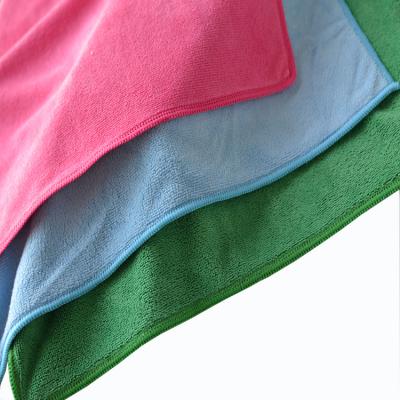China Zwakke microvezel reinigingsdoek 300 gsm 400 gsm chemisch bestand 1pc/ Opp Bag Reinigingsdoek Microfiber Te koop