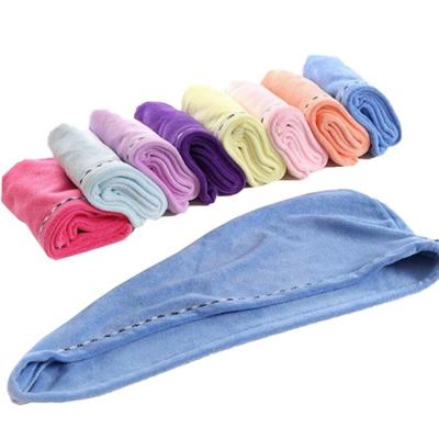 Cina Asciugamano superfino personale del turbante di Microfiber per l'essiccazione dei capelli in vendita