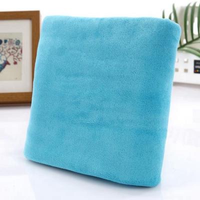China toallas de baño enormes de la extra grande de la microfibra de la turquesa del verde lima 400gsm para el balneario en venta