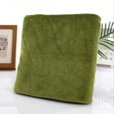 China toallas de baño enormes de la extra grande de la microfibra de la turquesa del verde lima 400gsm para el balneario en venta