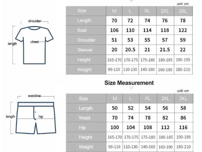 Flexible Customize Trucksuit Sublimation Digital Printing Mens Short Sleeve Casual 2 Piece Suit for Summer