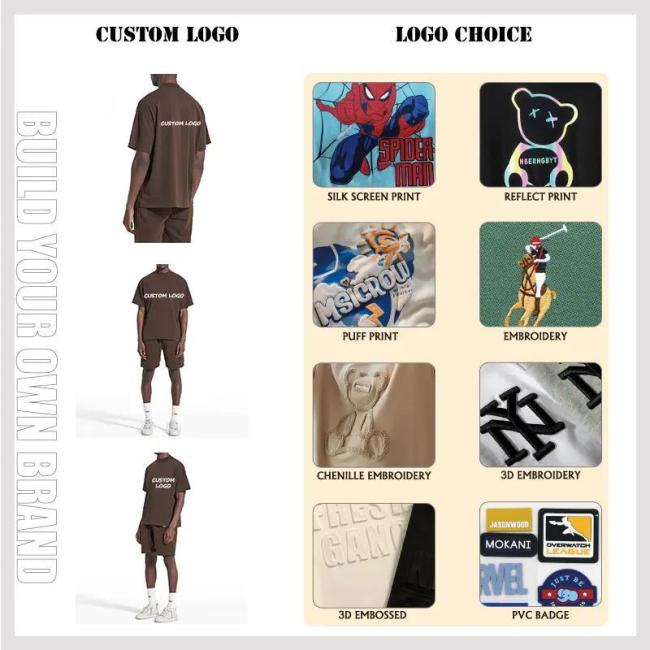 Flexible Customize Trucksuit Sublimation Digital Printing Mens Short Sleeve Casual 2 Piece Suit for Summer