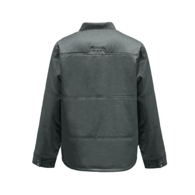 Men Cotton-Padded Coat 2023 Winter Turn-Down Collar Thicken Nylon Business Casual Jacket