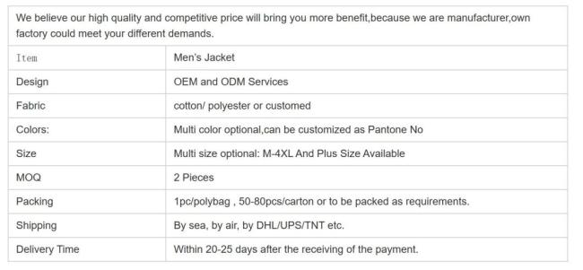 Winter Windproof Quilted Jacket Man Coats Casual Plus Size Big Outdoor Jackets for Men