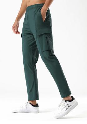 China                  Men&prime;s Summer Thin Drawstring Hiking Pants Outdoor Loose Straight Leg Work Pants              for sale