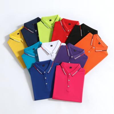 China                  Cotton Polo Tshirt Custom Logo Men&prime;s Polo T-Shirts              for sale