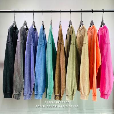 China Custom Logo Sweat Shirt Blank Plain Shirt Oversized Shirts for Men for sale