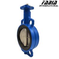 China 4 Inch Wafer Type Butterfly Valve  High-Temperature Low Load Ventilation for sale