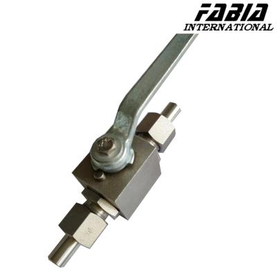 Cina Valvole a sfera in acciaio inossidabile ad alta pressione con guarnizioni a filo a prova di perdite per le miniere, la metallurgia e il trattamento delle acque in vendita