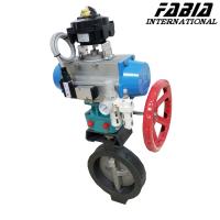 China Pneumatic Control  Butterfly Valve Clamp End for sale