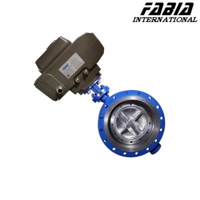 China Electric Hard Seal Industrial Butterfly Valve Large Diameter for sale