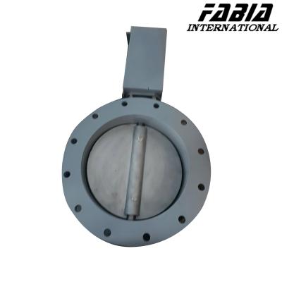 Cina Valvola a farfalla a sigillo rigido industriale in acciaio inossidabile in vendita