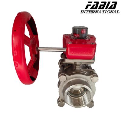 Cina Valvola a sfera manuale per turbine DN65 per prestazioni e durata superiori in vendita