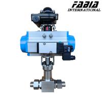 China Pneumatic High Pressure Two Way Butt Welding Ball Valve for sale