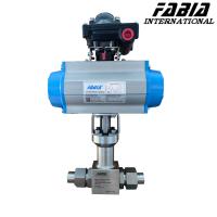 China Pneumatic High Pressure Two Way Butt Welding Ball Valve for sale