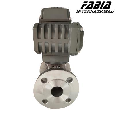 China Ultra-High Performance Industrial Flanged Ball Valve High Pressure Electric Valve for sale