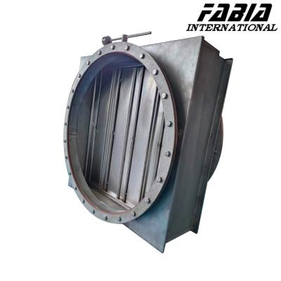 China Stainless Steel Damper Valve Optimize Flow Control With Efficiently Designed for sale