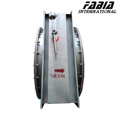 China Stainless Steel Damper Valve Optimize Flow Control With Efficiently Designed for sale