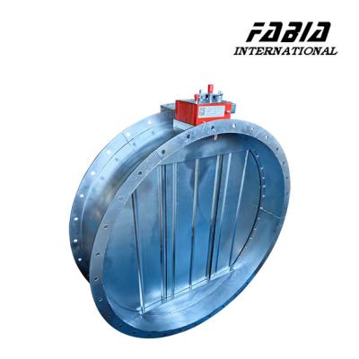 China A válvula amortecedora de incêndio otimiza o controle de fluxo com um projeto eficiente for sale