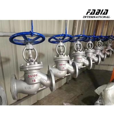 Cina Valvola globe WCB da 20 pollici eccellente tenuta per l'industria alimentare e delle bevande in vendita